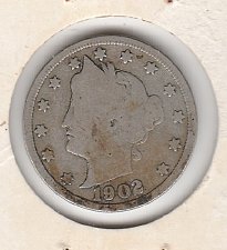 1902 Liberty Head "V" Nickel: Value and Prices