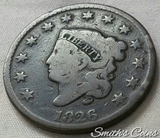 Large Cents - Price Charts & Coin Values