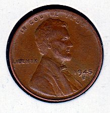 1945 S Lincoln Wheat Penny Coin Value Prices, Photos & Info