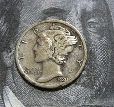 1920 D Mercury Dimes Winged Liberty Silver Dime: Value and Prices