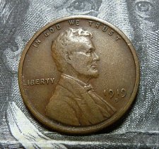 1919 D Lincoln Wheat Cent Bronze Composite Penny: Value and Prices