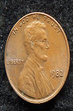 1982 Lincoln Memorial Cent Copper - Small Date Copper Alloy Penny ...