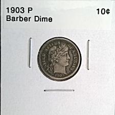 1903 Barber Dime Coin Value Prices, Photos & Info
