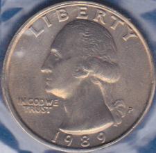 1989 P Washington Quarter Coin Value Prices, Photos & Info