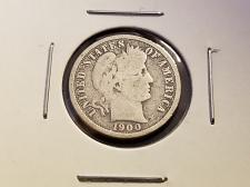 1900 Barber Dimes: Value and Prices