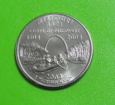 2003 D Missouri State Quarter Coin Value Prices, Photos & Info