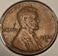 1945 S Lincoln Wheat Cent Bronze Composite Penny: Value and Prices