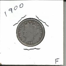 1900 Liberty Head "V" Nickel: Value and Prices