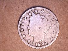 1902 Liberty Head "V" Nickel: Value and Prices
