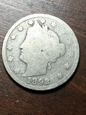 1892 Liberty Head "V" Nickel Coin Value Prices, Photos & Info