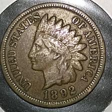 1892 Indian Head Penny Coin Value Prices, Photos & Info
