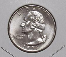 1995 D Washington Quarter Coin Value Prices, Photos & Info