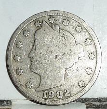 1902 Liberty Head "V" Nickel Coin Value Prices, Photos & Info