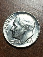 1983 P Roosevelt Dime Coin Value Prices, Photos & Info