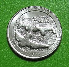 2017 P Effigy Mounds Quarter Coin Value Prices, Photos & Info