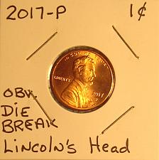 2017 P Lincoln Shield Penny Coin Value Prices, Photos & Info