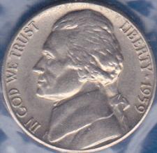 1959 D Jefferson Nickel Coin Value Prices, Photos & Info
