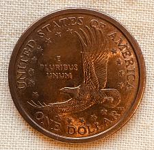 2000 P Sacagawea Dollar "Cheerios Dollar" - Boldy Detailed Tail ...