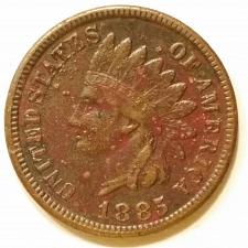 1885 Indian Head Penny Coin Value Prices, Photos & Info
