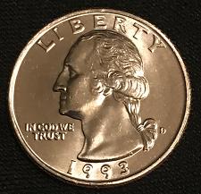 1993 D Washington Quarter Coin Value Prices, Photos & Info