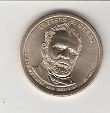 2011 P Presidential Dollar Ulysses S. Grant Golden Dollar Coin Value ...