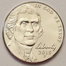 2015 P Jefferson Nickels Return to Monticello: Personal Collections
