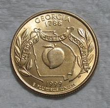 1999 D Georgia State Quarter Coin Value Prices, Photos & Info