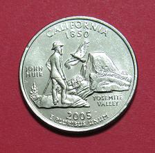 2005 D California State Quarter Coin Value Prices, Photos & Info