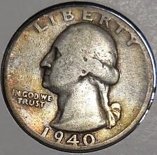 1940 Washington Silver Quarter Coin Value Prices, Photos & Info