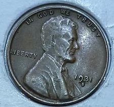 1931 S Lincoln Wheat Penny Coin Value Prices, Photos & Info