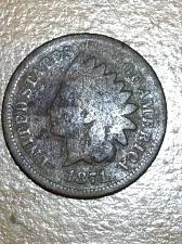 1871 Indian Head Penny Bold N Coin Value Prices, Photos & Info