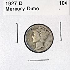 1927 D Mercury Silver Dime Coin Value Prices, Photos & Info