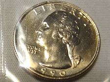 1990 P Washington Quarter Coin Value Prices, Photos & Info