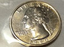 1990 D Washington Quarter Coin Value Prices, Photos & Info