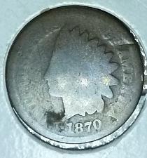 1870 Indian Head Penny Bold N Coin Value Prices, Photos & Info