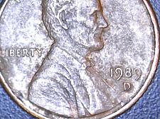 1989 D Lincoln Memorial Penny Coin Value Prices, Photos & Info