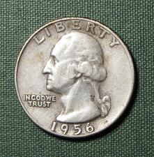 1956 Washington Silver Quarter Coin Value Prices, Photos & Info