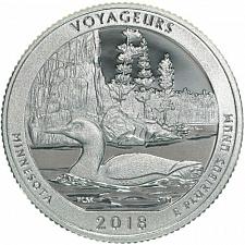 2018 P Voyageurs Quarter Coin Value Prices, Photos & Info