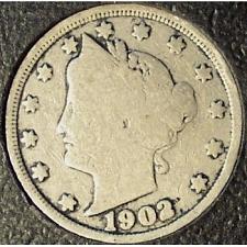 1902 Liberty Head "V" Nickel Coin Value Prices, Photos & Info