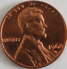 1968 D Lincoln Memorial Penny Coin Value Prices, Photos & Info