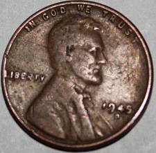 1945 D Lincoln Wheat Penny Coin Value Prices, Photos & Info