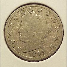 1893 Liberty Head "V" Nickel Coin Value Prices, Photos & Info
