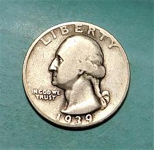 1939 D Washington Silver Quarter Coin Value Prices, Photos & Info