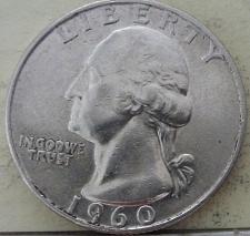 1960 D Washington Silver Quarter Coin Value Prices, Photos & Info