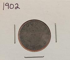 1902 Liberty Head "V" Nickel Coin Value Prices, Photos & Info