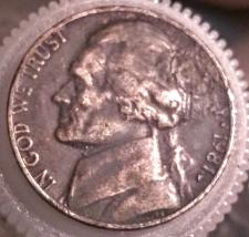 1981 P Jefferson Nickels Pre-War Composition: Personal Collections