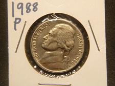 1988 P Jefferson Nickel Coin Value Prices, Photos & Info