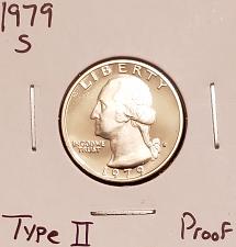 1979 S Washington Quarter Type 2 - Clear S Coin Value Prices, Photos & Info