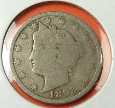 1893 Liberty Head "V" Nickel Coin Value Prices, Photos & Info