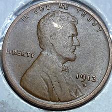1913 D Lincoln Wheat Penny Coin Value Prices, Photos & Info